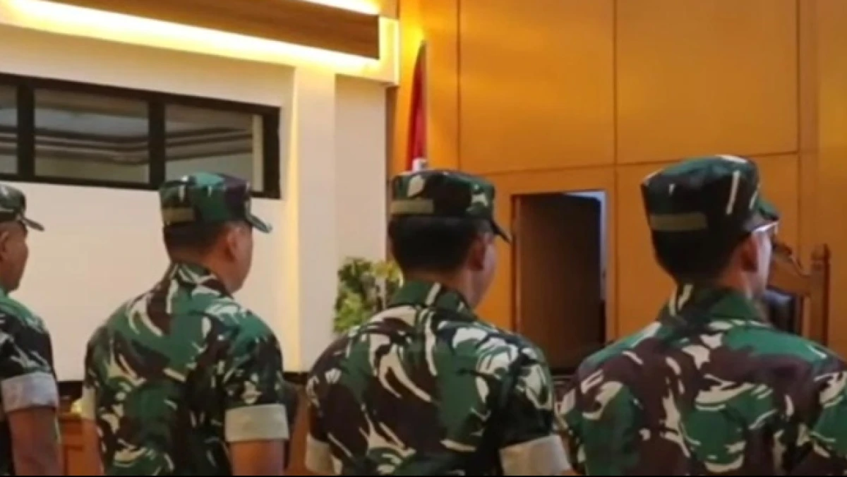 Empat Prajurit TNI Kasus Andrie Yunus Dituntut 2,5 Tahun Penjara ...