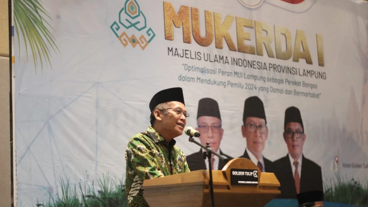 Inilah Rekomendasi Hasil Mukerda MUI Lampung untuk Pemilu 2024